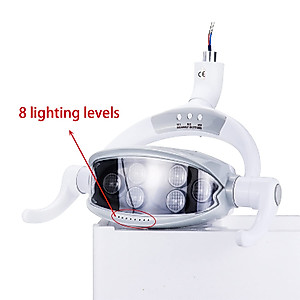 Dental LED Oral Lamp Operating Light Shadowless Lamp for Dental Chair Dentistry Oral Operating Lamp