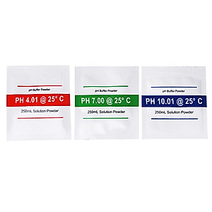 pH Powder Calibration Solution 4.01 7.00 10.01 pH Set - Accurate pH Calibration for Precise Measurement