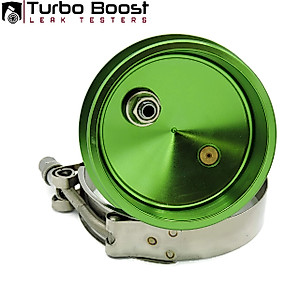4" inch Turbo Boost Leak Tester - Leak Detector - 6061 Billet Aluminum - 30 PSI - Check Test Intake Charge Pipe Pressure Leaks - Includes Both Tire and 1/4" Air Fititng