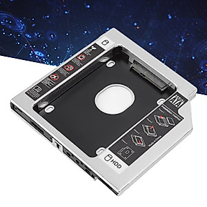 5 Hole to 2 Hard Drive Tray. HDD SSD Enclosure for Laptop