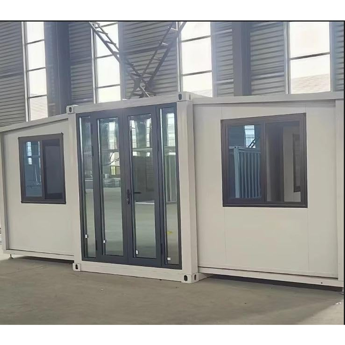 40 ft Mobile Home, Expandable Container House, 3 Bedrooms, One Living Room, One Kitchen, One Bathroom, 12KW Power Consumption Custom Design Container Mobile House Extendable Container House