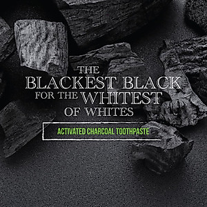 BENTODENT Teeth Whitening Bentonite Clay & Charcoal Toothpaste - Natural Teeth Whitening Charcoal Toothpaste, No SLS & Fluoride Free Toothpaste, Vegan (Activated Charcoal Mint Combo)