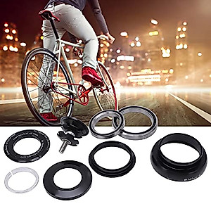 Mountain Bike Bowl Group, Road Bike Headset Bearings Double Bearing Good Sealing Smoother Surfaces for Road Bicycle