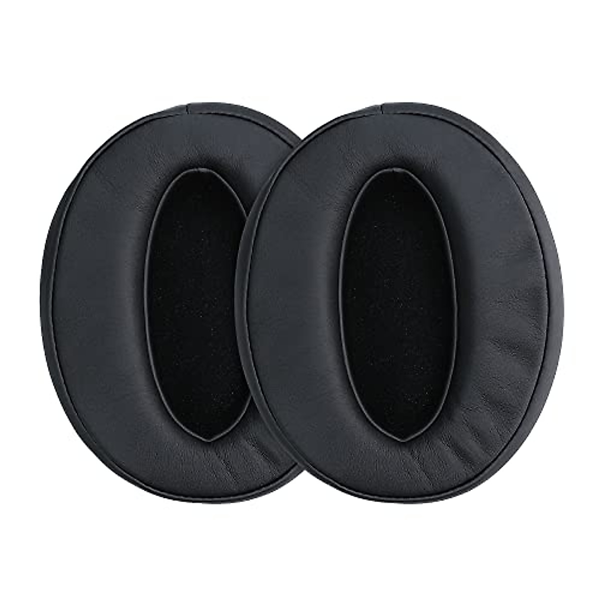 kwmobile Ear Pads Compatible with Sennheiser HD 4.50 BTNC Earpads - 2X Replacement for Headphones - Black