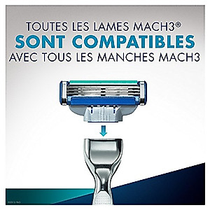 Gillette Mach3 Turbo Razor Blades for Men