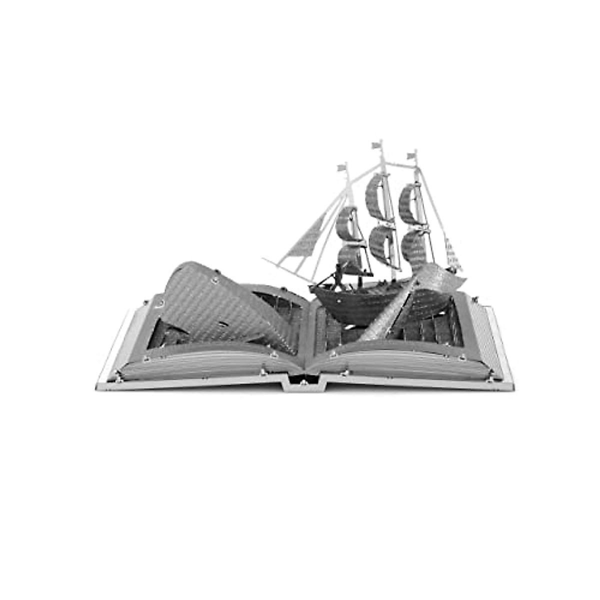 Metal Earth Moby Dick Book Sculpture 3D Metal Model Kit Fascinations
