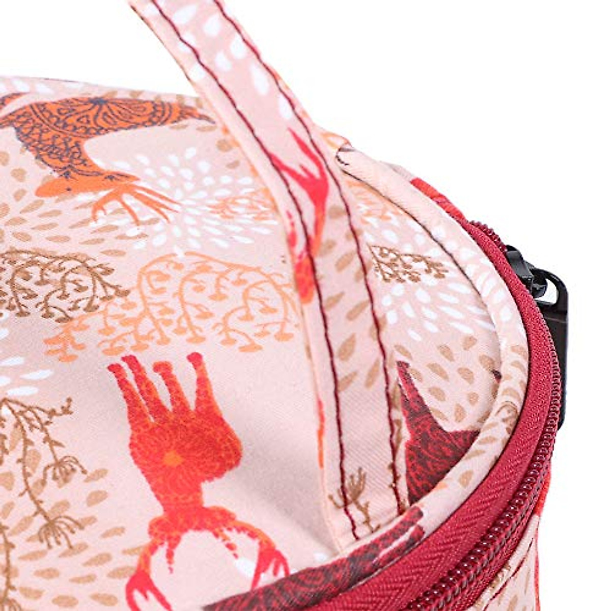 Zerodis Knitting Bag, Large Capacity Portable Knitting & Crochet Storage, Craft Organizer to Store Crocheting & Knitting Supplies, Sewing Tool Accessories Case(Small Drum)