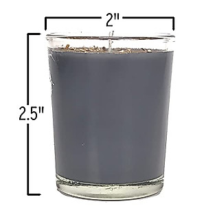 Banish & Protect Black Spell Candle | Patchouli Infused, Topped with Angelica Root | Lemurian Moon Soy Candle for Spells & Rituals