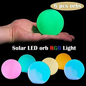 Solar Garden Lights RGB Landscape Pathway Walkway Lights Outdoor Solar Landscape Path Lights,Operated Hanging Waterproof String Light with Remote, Christmas Decoration Lights for Home Holiday Patio