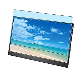 Puccy 2 Pack Anti Blue Light Screen Protector Film, Compatible with IO DATA I O LCD-CF161XDB-M 15.6" TPU Guard （ Not Tempered Glass Protectors ） New