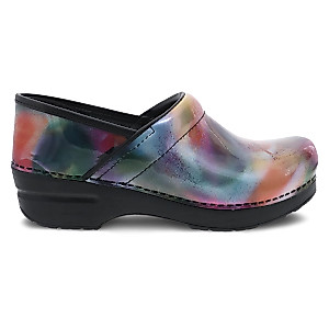 Dansko Women's Professional Spray Paint Patent Clogs 11.5-12 M US