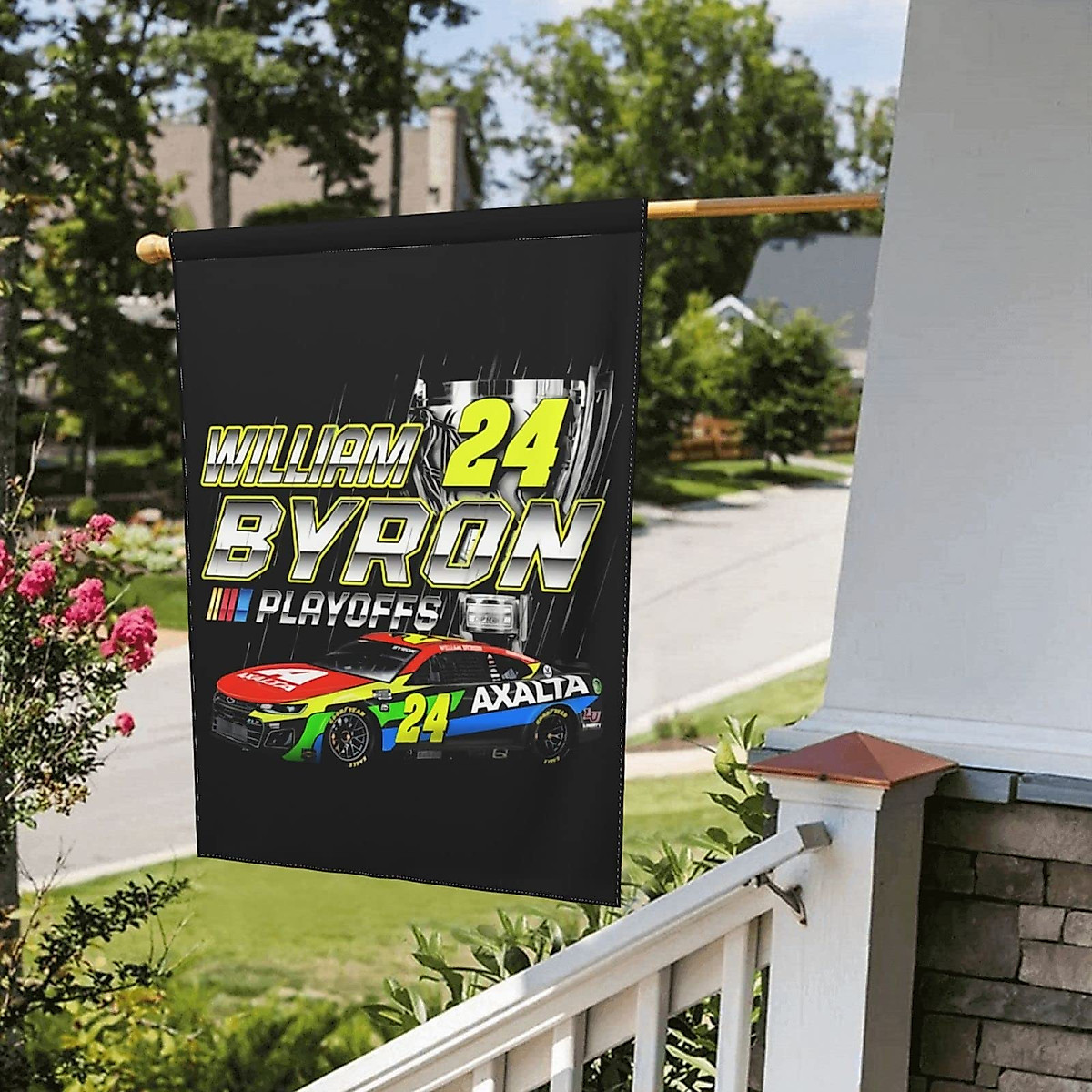 William Byron 24 12.5"x18" Welcome Garden Flag Double Sided Printing Vertical Banners Yard Farmhouse Outdoor Indoor Decoration Holiday Flag Party Signs