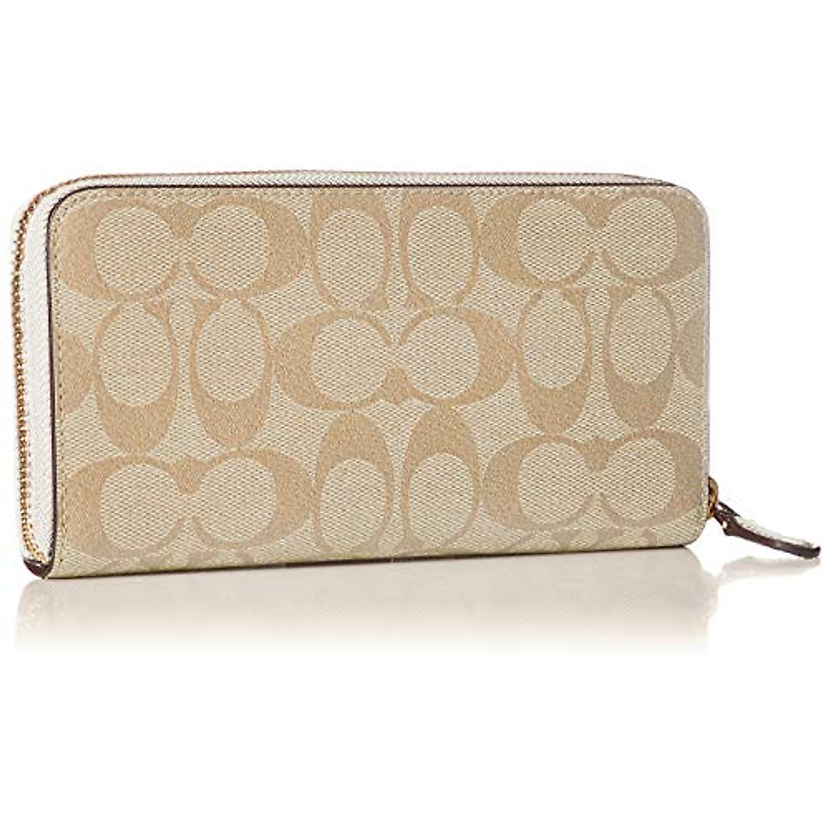 COACH(コーチ) Women Wallet, Light Khaki/Chalk, One Size