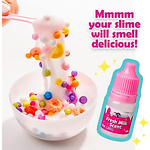 Original Stationery Milky Cereal Crunchy Slime Kit, All in One Slime Cereal Kit to make Really Crunchy Slime, Good Crunchy Slime and Slimes for Girls, Fun Family Activity and Gift Idea