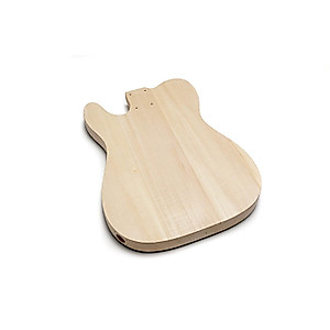 Solo TCK-1SM DIY Electric Guitar Kit With Spalted Maple Top