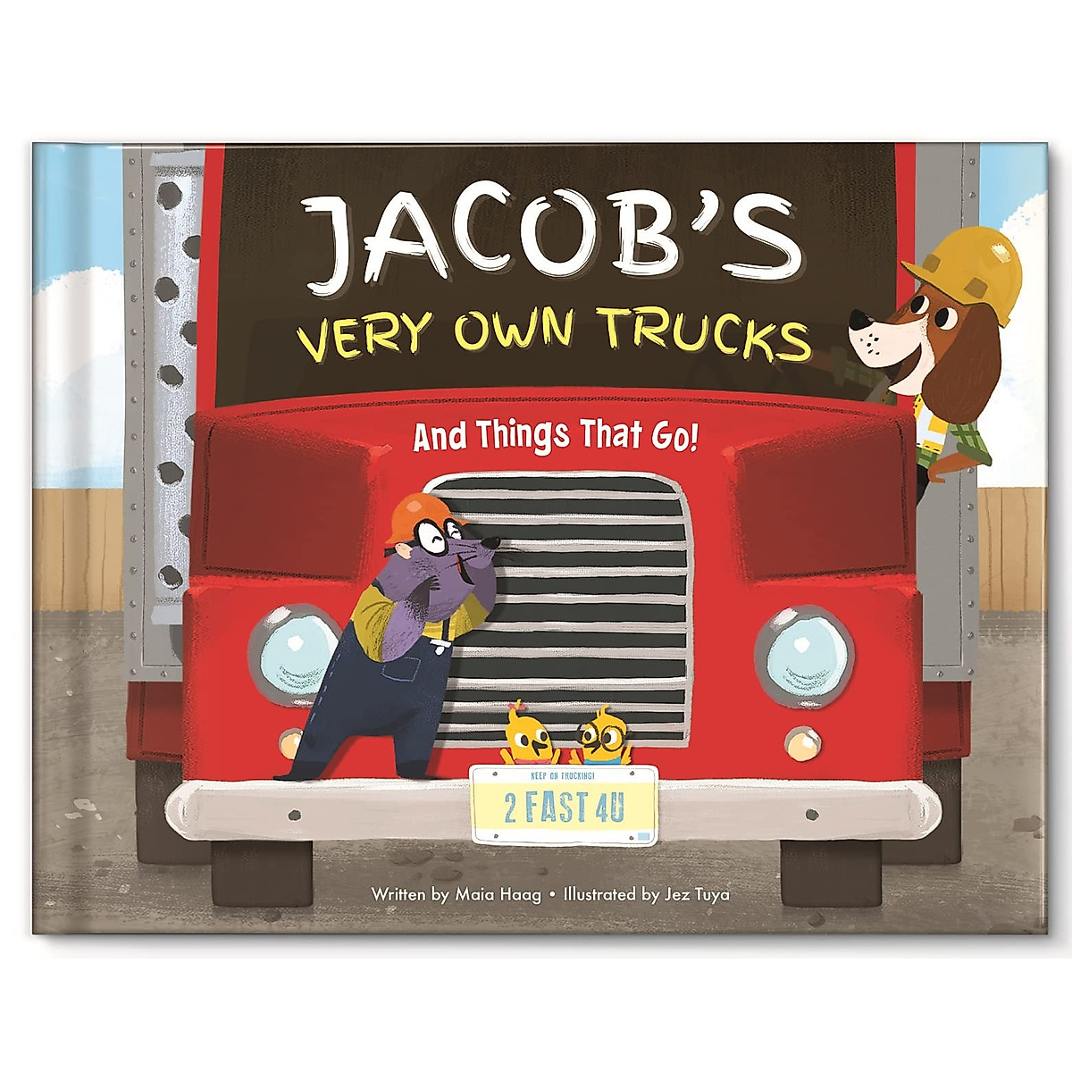I See Me! My Very Own Trucks - Personalized Story for Kids (Hardcover)