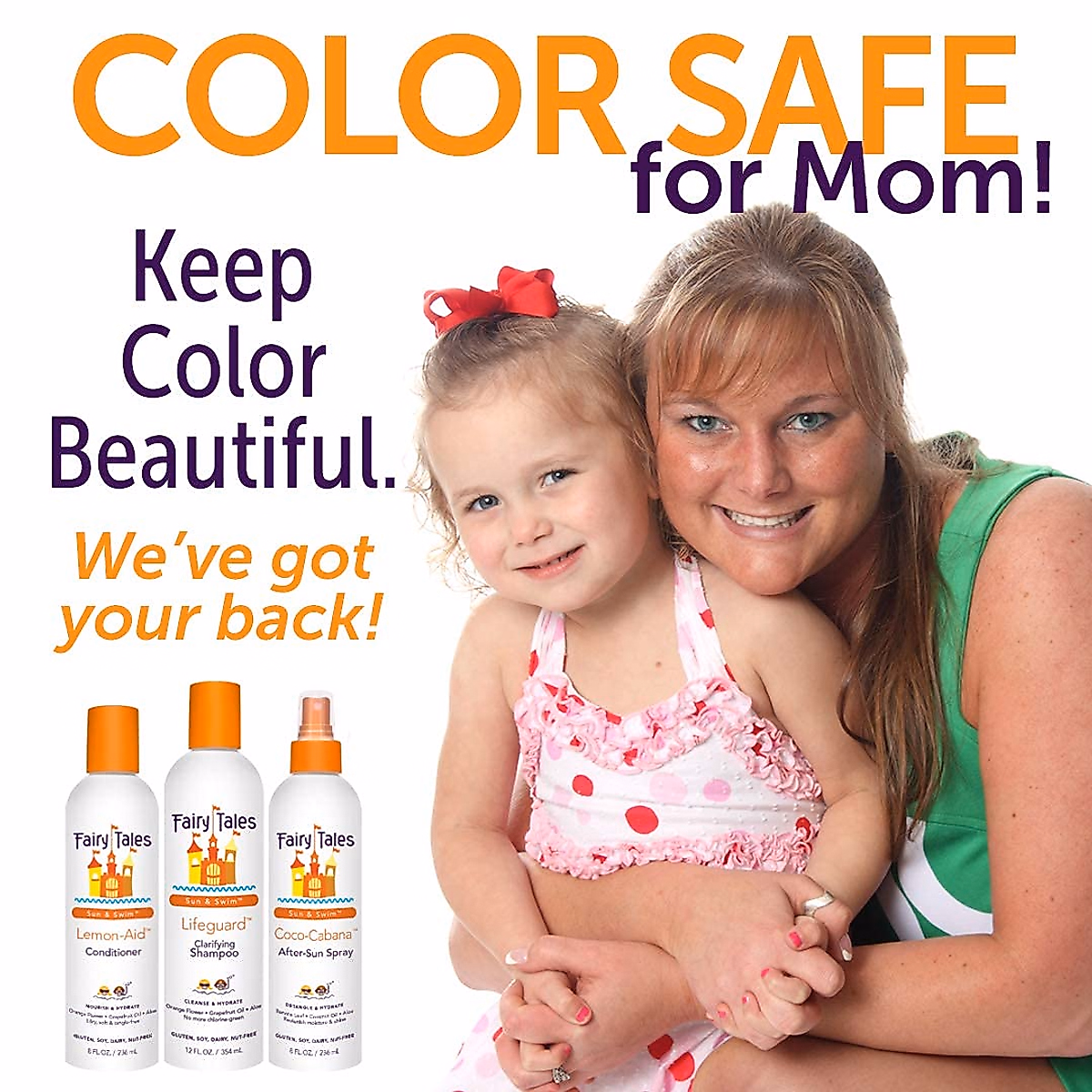 Fairy Tales Swimmer Conditioner for Kids - 8 oz | Made with Natural Ingredients in the USA | Replenish and Restore from Chlorine and Salt Damage | No Parabens, Sulfates, or Synthetic Dyes