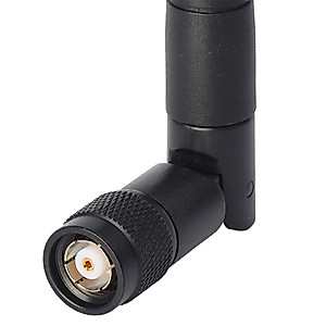 Eightwood 5dBi 2.4GHz WiFi Antenna RP-TNC Male Antennas (2-Pack) Compatible with Trimble Robotic Total Stations, Wireless Router Linksys WRT54G