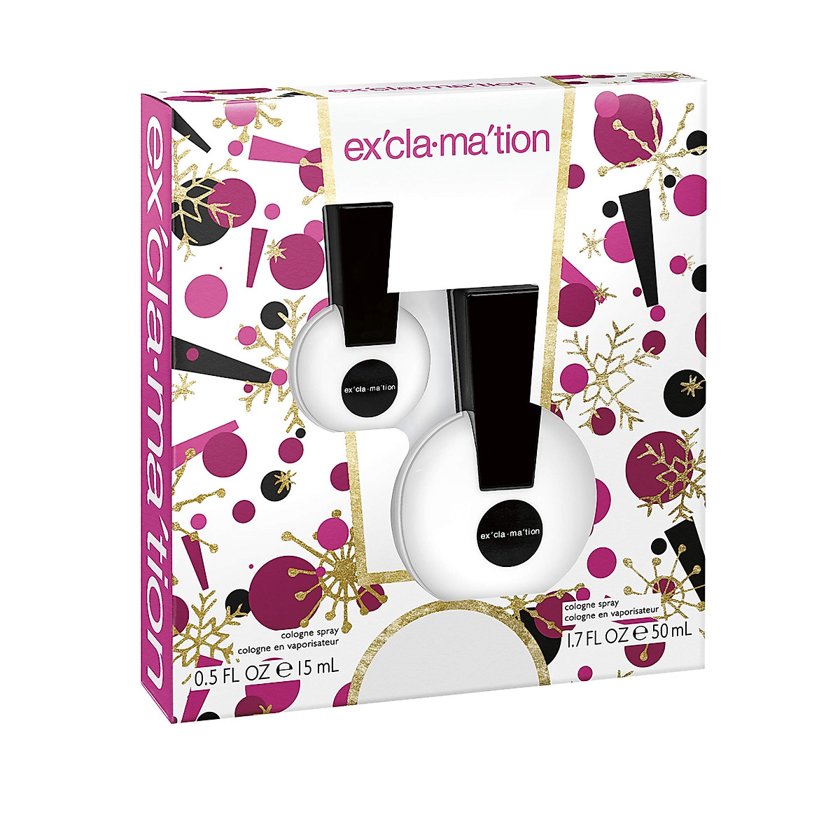 Exclamation Cologne Spray, 0.5-Ounce and 1.7-Ounce Bottles, Total Retail Value $37.00