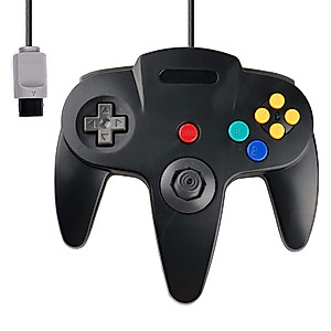 AreMe Accessories Bundle Compatible with N64, AC Power Supply Adapter, AV Cable, Wired Controller and Extension Cable for N64 System