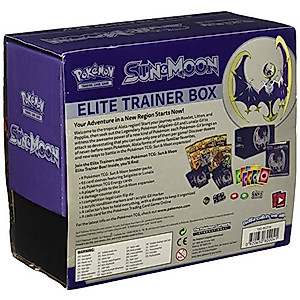 Pokemon Sun and Moon Elite Trainer Box Lunala