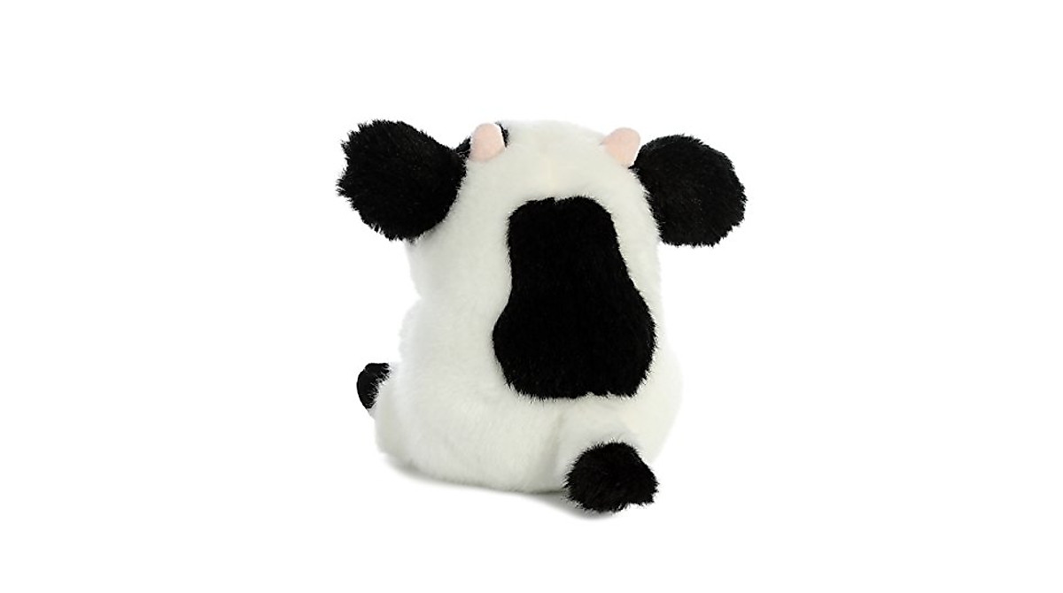 Aurora 5" Daisy Cow Plush Toy - Soft & Cuddly Farm Animal