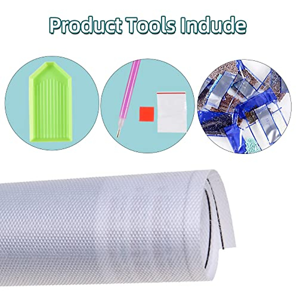 Fsnjcz 5D Zodiac Diamond Art Painting Kits Diamond Art Painting for Adults Kids DIY Full Drill Chinese Zodiac Paint with Round Diamonds Gem Art Crafts for Home Wall Decor 11.81x11.81in (Horse)