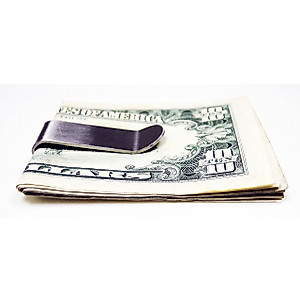 Tapp Collections Silver Stainless Steel Slim Money Clip #3 - Silver