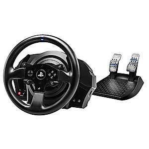 Thrustmaster T300RS Racing Wheel with Pedals (Compatible with PS5, PS4, PC)