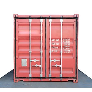 Mytee Products Shipping Container Door Gaskets - 2Pc Complete Door Seal Gasket Set - Container Rubber Door Sealer (3 - Sided Left Hand Side & 4 Sided 8 ft 6”) - Shipping Container Gasket