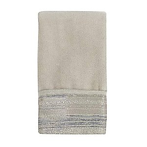 Croscill Fingertip Towel, 11" x 18" / 1-Pack, Taupe