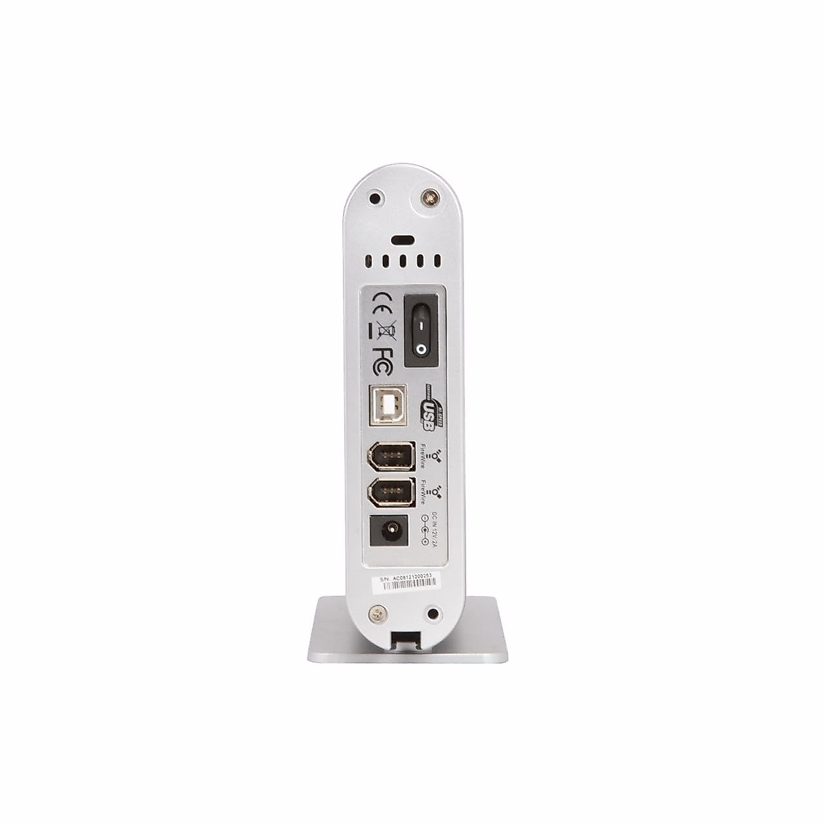 Acomdata Samba USB 2.0/Firewire 400 3.5-Inch SATA Hard Drive Enclosure SMBXXXU2FE-BLK (Black)