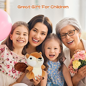 XYH Toddler Toys Talking Hamster Repeats What You Say, Electronic Pet Talking Plush Toy, Ideal for Kids, Also Gift of Christmas.