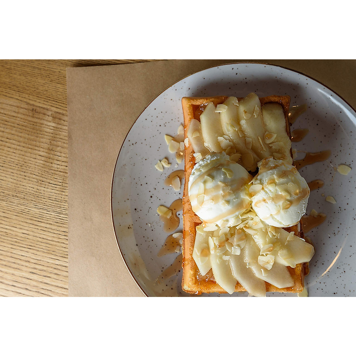 White Chocolate Cafe Sauce by Hollander Chocolate - 91oz Bottle with Pump, Rainforest Alliance Certified