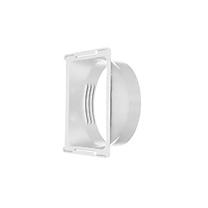 Exhaust Duct Interface, 5.9inch Dia Exhaust Duct Hose Adapter Connector for Portable Air Conditioner (Square Interface)