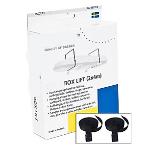 Fasty BoxLift HC - Garage Storage Lift with Extensions - OSHA 100 lbs - Strength 300 lbs