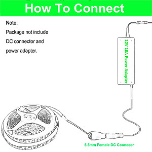 SUYOOULIN LED Strip Lights, 16.4ft Dimmable DC 12V SMD 2835 2400 LEDs 52000LM Super Bright Flexible LED Ribbon Strip, Non-Waterproof IP21 for Home, Party Decoration(Daylight White 6500K)