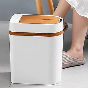 MFCHY Smart Sensor Trash Can Automatic Sensor Kitchen Trash Bin Bathroom Trash Can