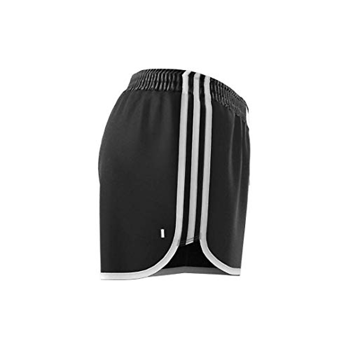 adidas Women's Marathon 20 Shorts, Black/White, Small