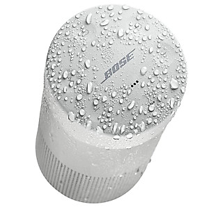 Bose SoundLink Revolve II Bluetooth Speaker, Luxe Gray with Charging Cradle