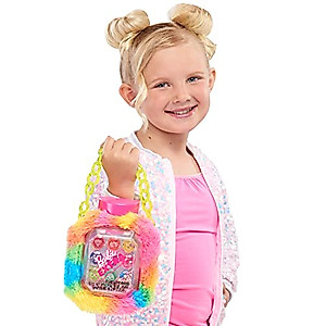 Just Play Barbie Extra Fur Make Up Purse, 9 Shades of Pretend Play Make Up, Multi-Color