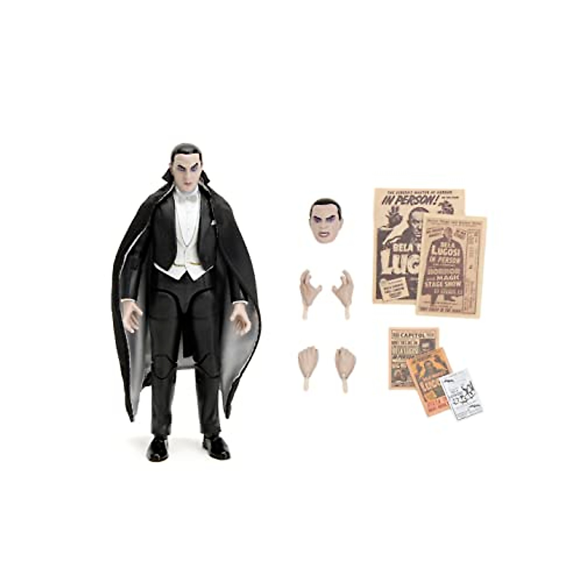 Jada Toys Dracula Bela Lugosi 6" Action Figure