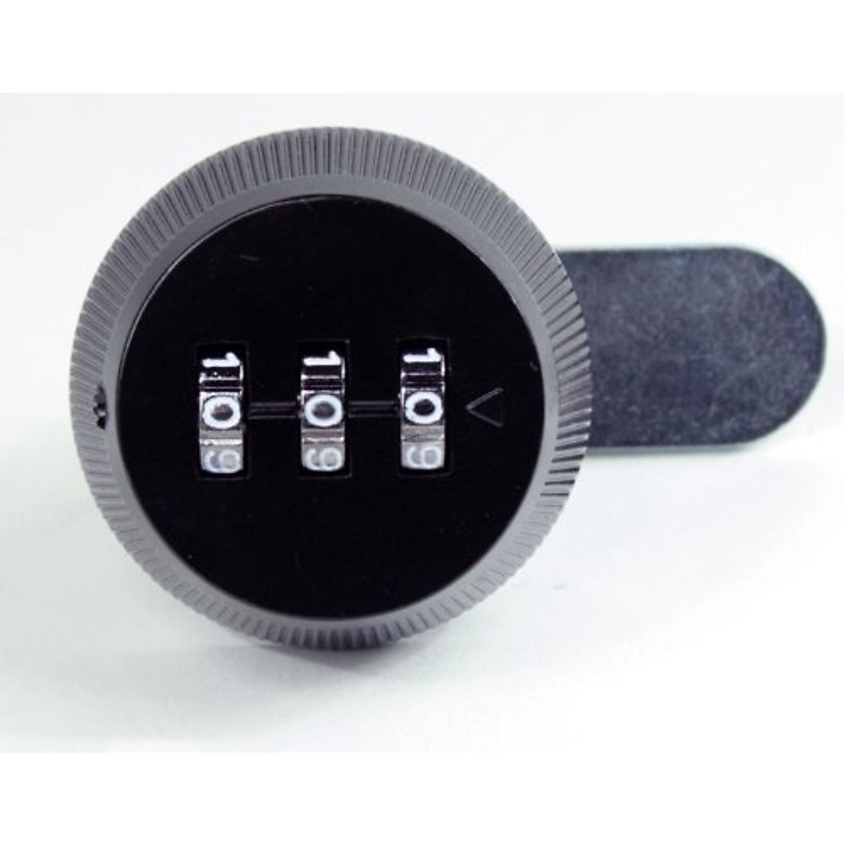 FJM Security Combi-Cam 7850R-S-Black Combination Cam Lock, 5/8" Black Finish