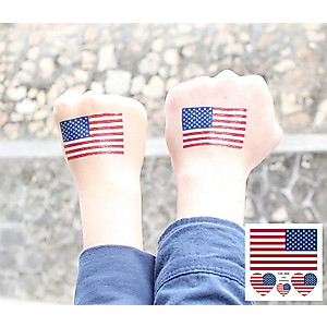 Mexican Flag Tattoos,10 Sheets Mexican Independence Day Temporary Tattoos Sports Temporary Face Tattoos Stickers,40 Pcs Waterproof Sweat Removable Fake Tattoos For Men Kids Women(Mexico)