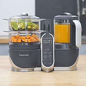 Duo Meal Station Food Maker 6 in 1 Food Processor with Steam Cooker, Multi-Speed Blender, Baby Purees, Warmer, Defroster, 1 Count (Pack of 1) (Nutritionist Approved)