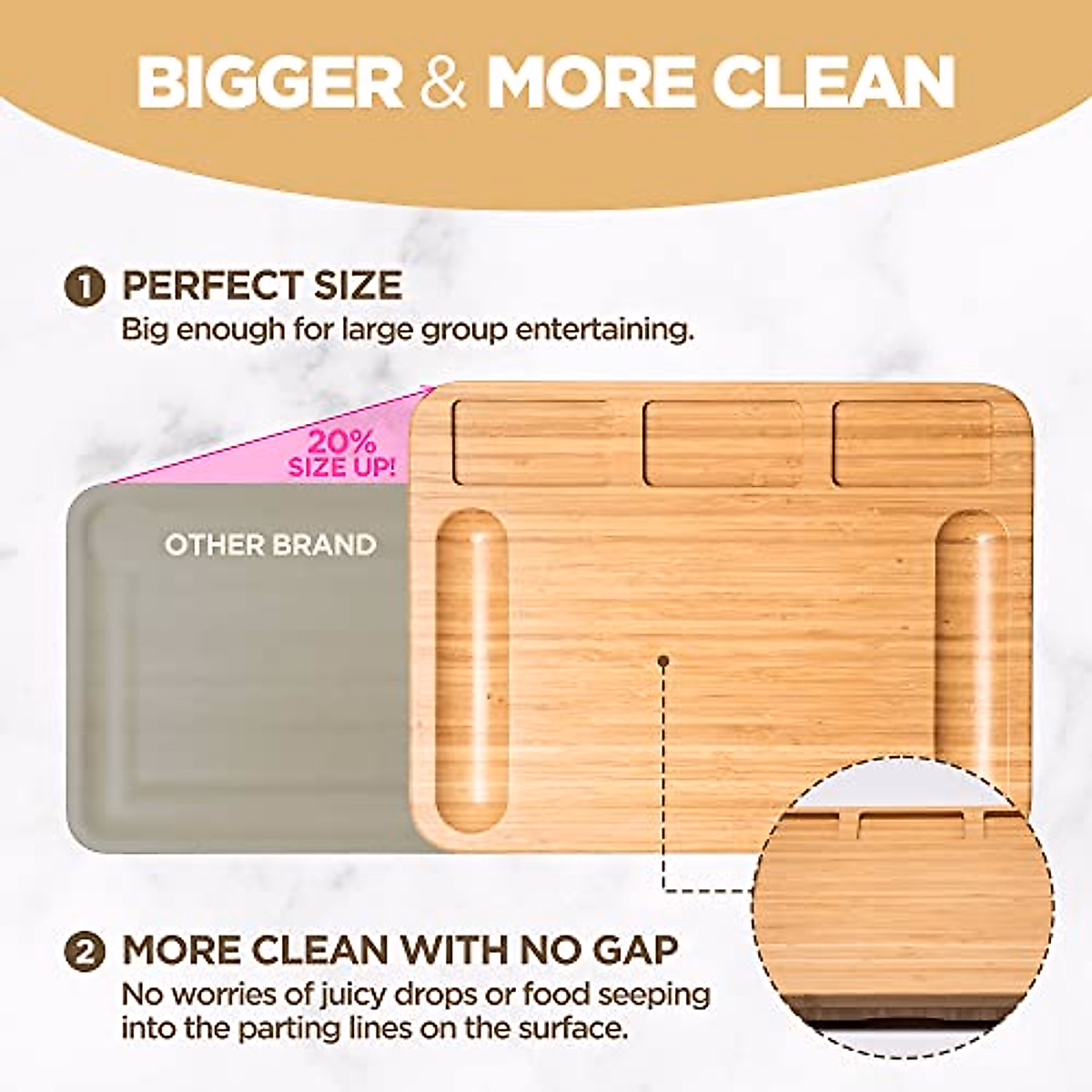 TMD Cheese Board and Knife Set – Cheese Board Set with 3 Ramekins – Beautiful Charcuterie Boards - Superb House Warming Gifts, New Home, Anniversary & Wedding Gifts for couples, Bridal Shower Gifts