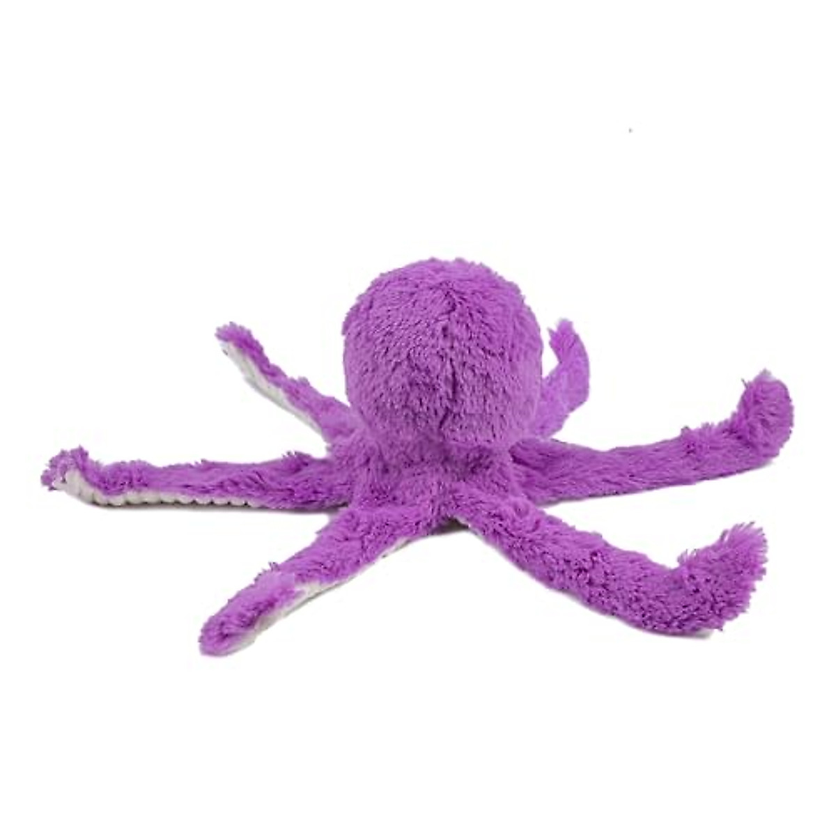 Best Pet Supplies Crinkle Dog Toy for Small, Medium, and Large Breeds, Cute No Stuffing Duck with Soft Squeaker, Fun for Indoor Puppies and Senior Pups, Plush No Mess Chew and Play - Dark Purple