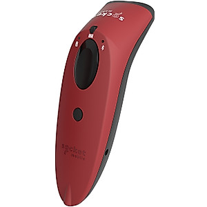 SocketScan S730, 1D Laser Barcode Scanner, Red
