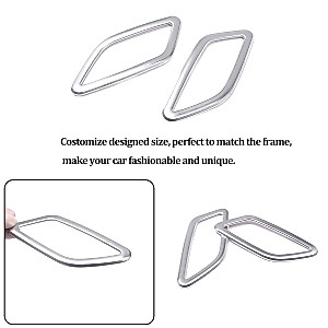 Suitable for Mercedes-Benz CLA GLA Class W117 X156 2014-2017 ABS chrome-plated dashboard air conditioning vent decorative sticker accessories