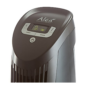 Alen T500 Air Purifier, Quiet Air Flow for Large Rooms, 500 SqFt, Portable Air Cleaner for Allergens, Dust, Pollen, Pet Dander, in Black